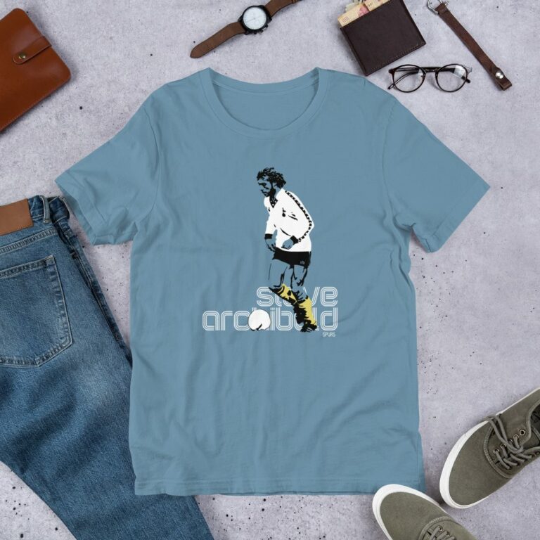 Steve Archibald Spurs T-Shirt - Tottenham Hotspur Legend