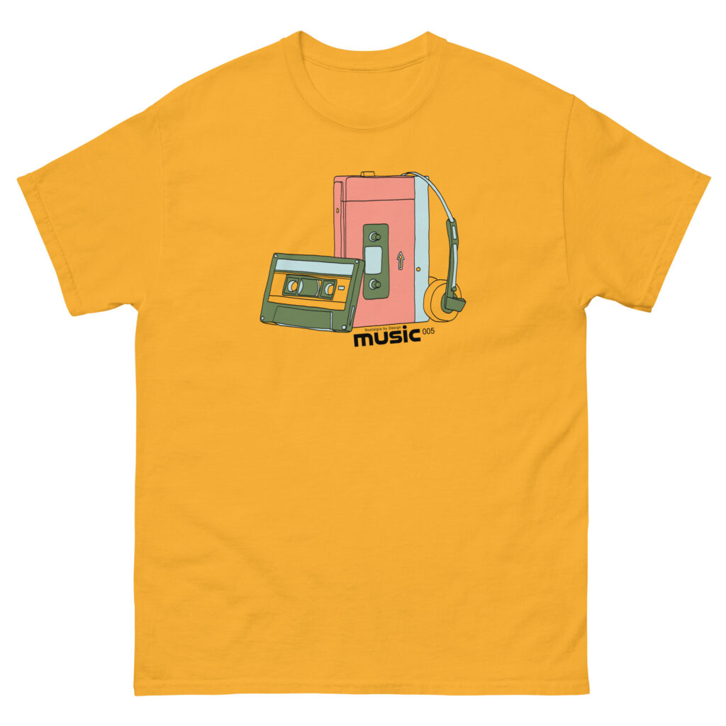 Retro Walkman T-Shirt - A Nostalgic Throwback to the 80s